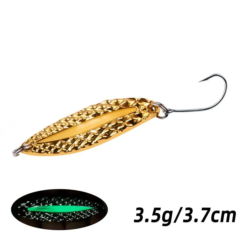 Блесна металлическая AOrace, 3.5g, 3.7cm, цвет 3