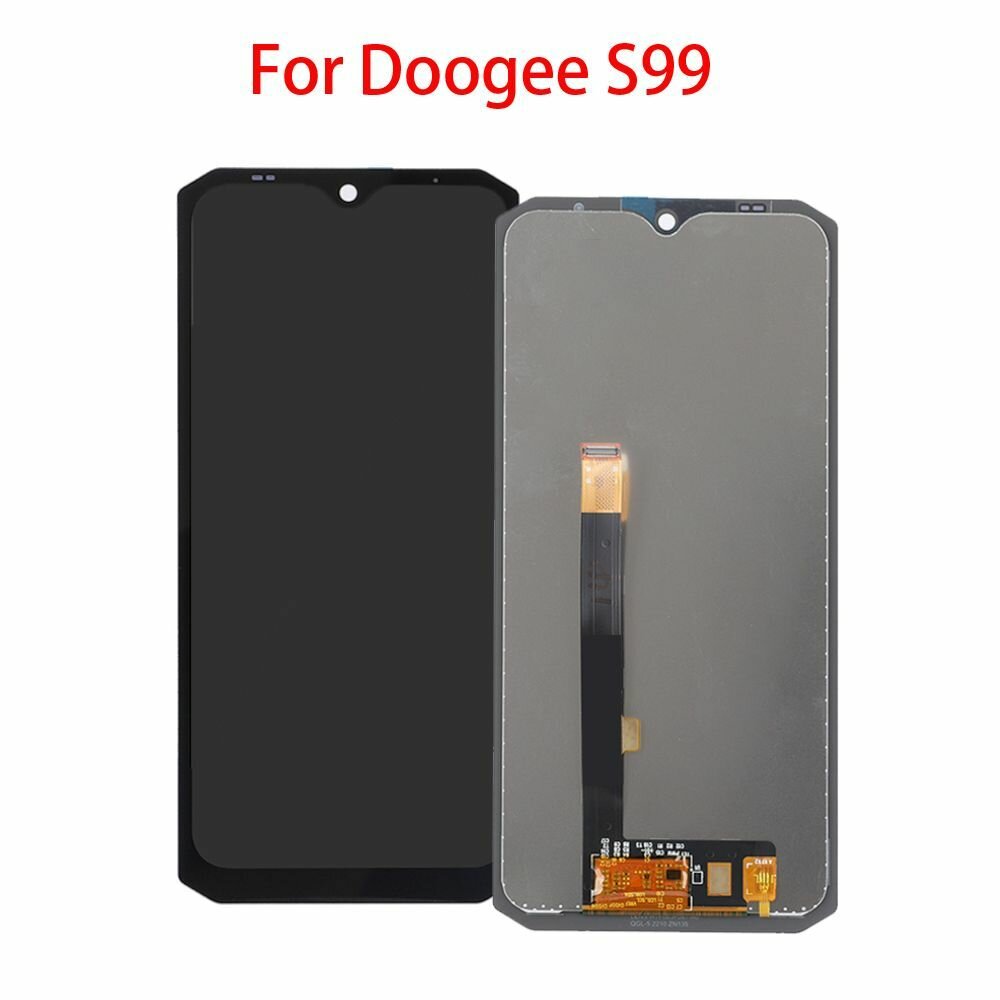 Дисплей для Doogee S99 Дисплей для в сборе с тачскрином Чёрный