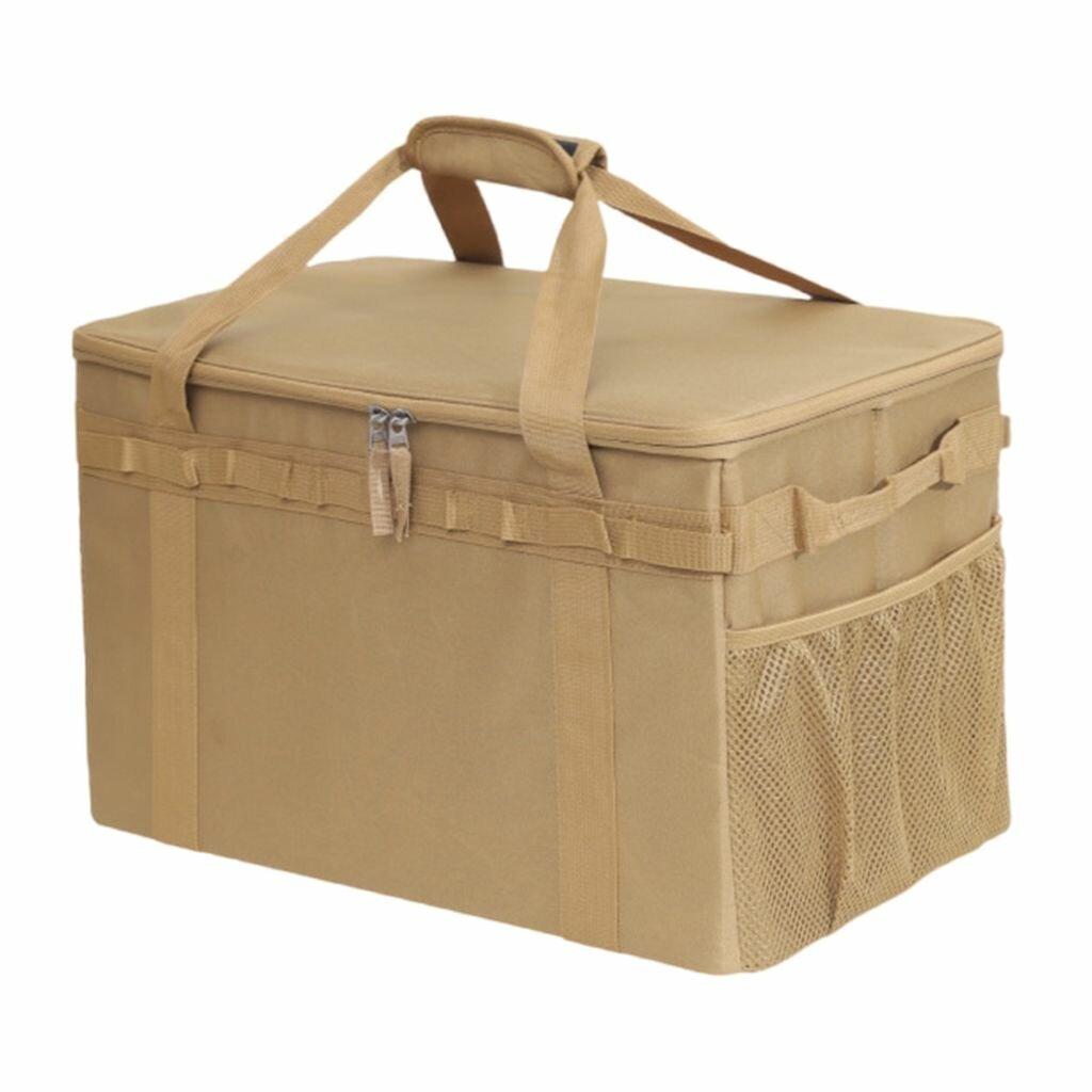 Походная посуда, Складная сумка для кемпинга объемом 60 л - хаки