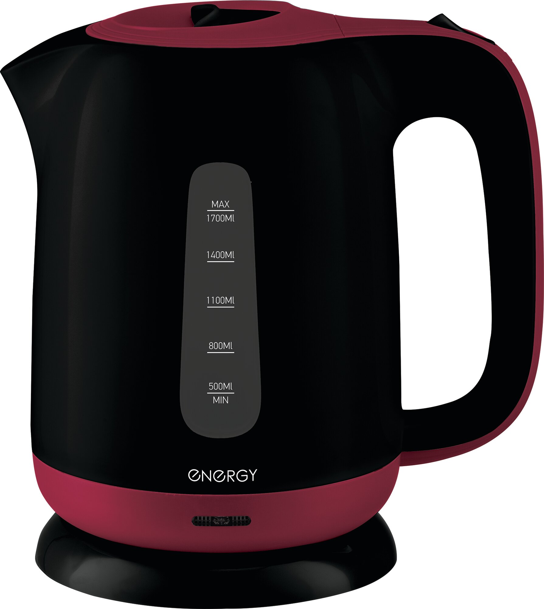 Чайник ENERGY E-274 (1,7 л, диск) пластик черный