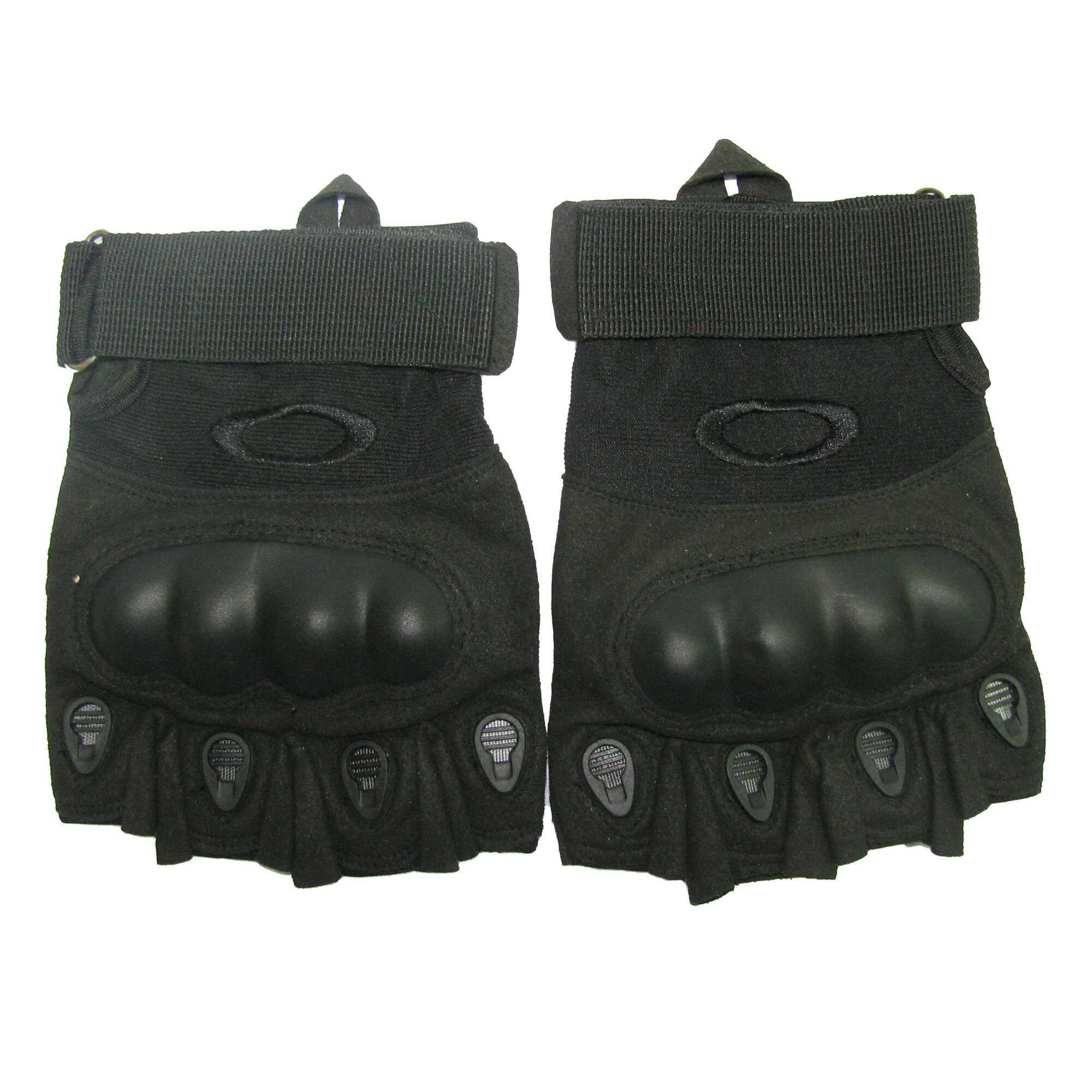 Перчатки тактические беспалые Неопрен, черные размер М