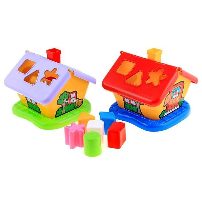 Развивающая игрушка Садовый домик с сортером.