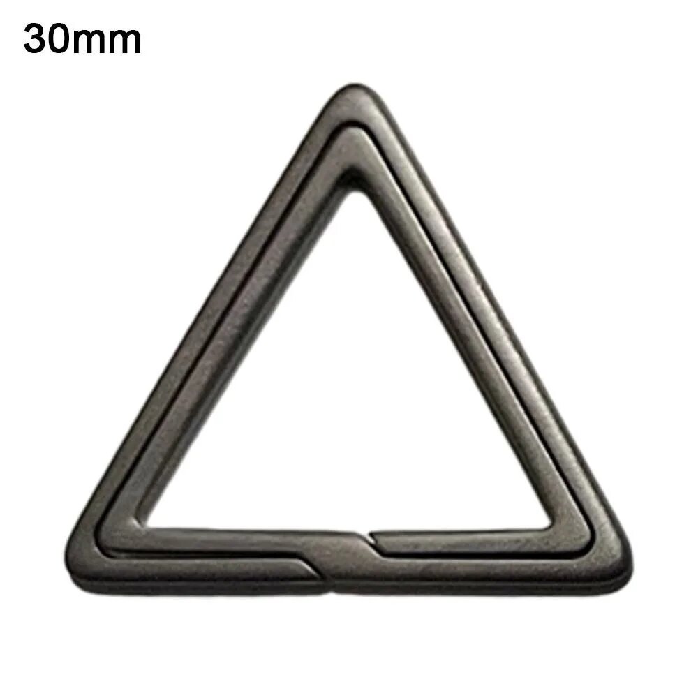 Титановые треугольные кольца для ключей 30mm-Straight Edges