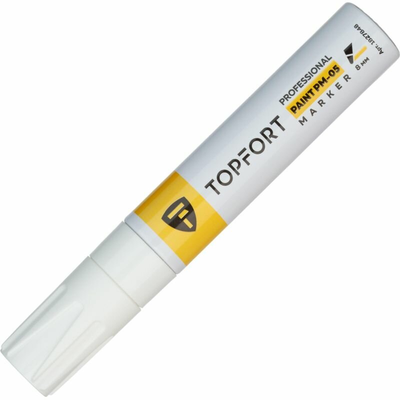 TOPFORT Маркер лаковый Paint 8 мм белый