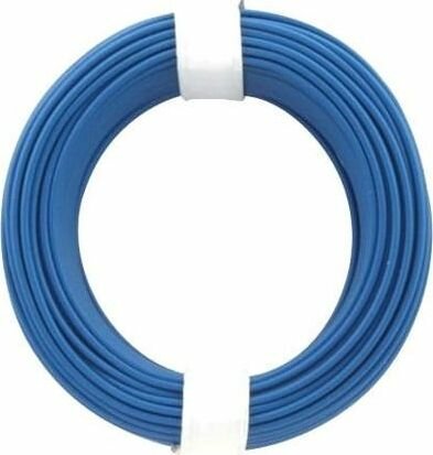 Провод DONAU 105-2 однопров Cu 0,2мм2 синий ПВХ 60В 10м 1 шт