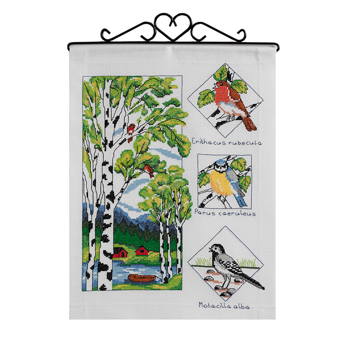 Набор для вышивания Anchor "Birch and Birds" /Береза и птицы/ 345см, MEZ Венгрия, 9240000-02107