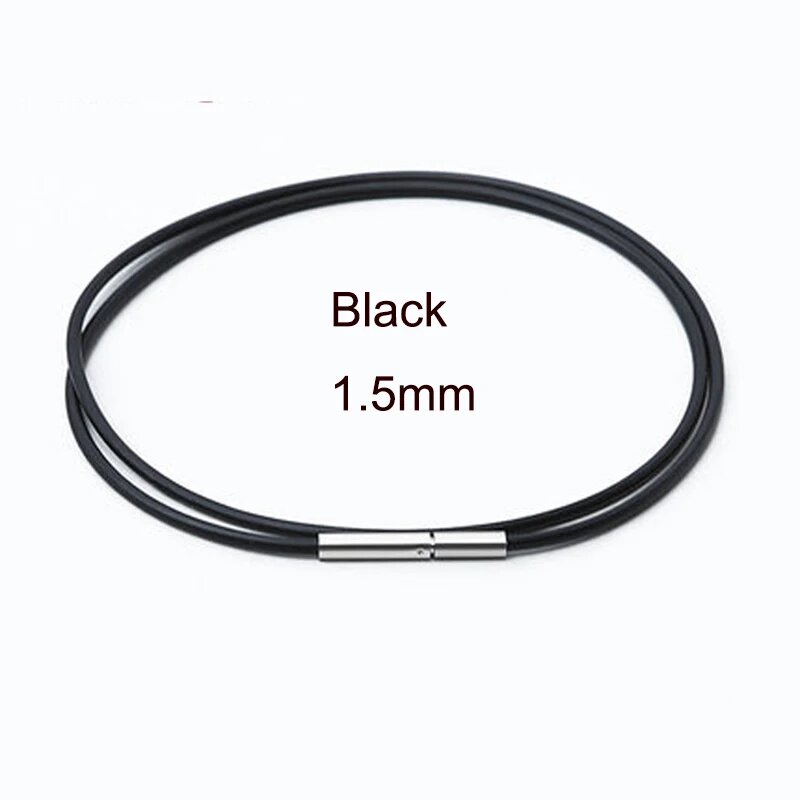 Кожаный шнурок для украшений SRKASHI 40/55/60 см 65cm, 1.5mm