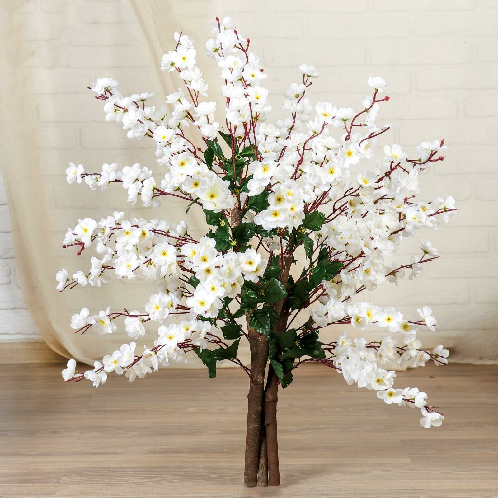 Дерево искусственное "Сакура пышная" 90 см, 1381211