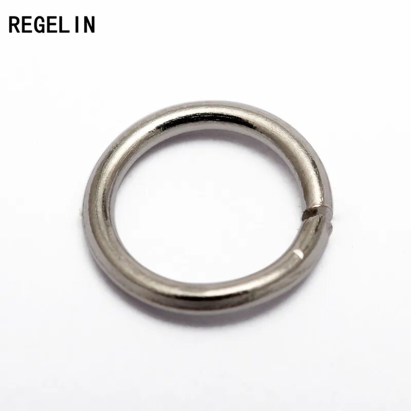 REGELIN Открытые соединительные кольца 200 шт, 4-10 мм, серебряные, золотые, родиевые, черные бронзовые