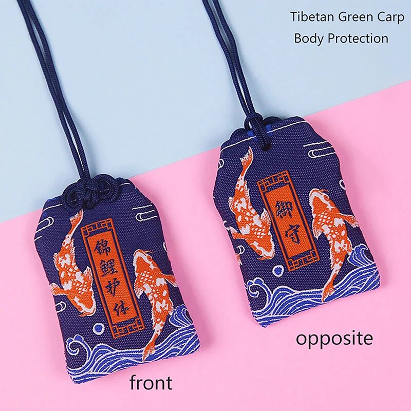 Даосская сумка с благословением, кулон, амулет, Омамори, WorkGod, благословение, восемь триграмм, сумки-талисманы, буддийская ткань, молитвенный талисман, подарки