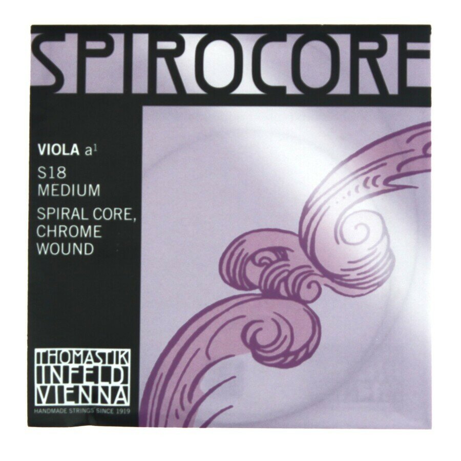 Струна альтовая S18 А(ЛЯ) Spirocore среднего натяжения, Thomastik