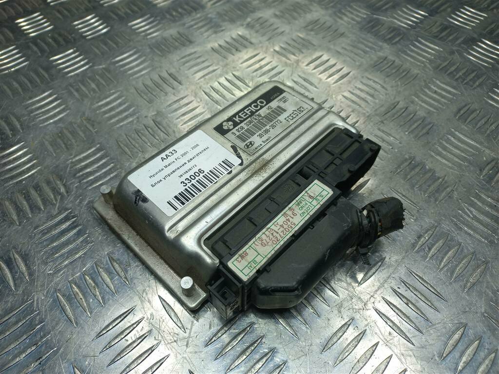 Блок управления двигателем Б/У для Hyundai MATRIX I (2001—2005) 3910826772