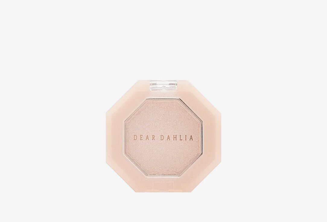 Мерцающие тени для век DEAR DAHLIA BLOOMING EDITION PARADISE JELLY SINGLE EYESHADOW, тон Vanilla, 1.3 г