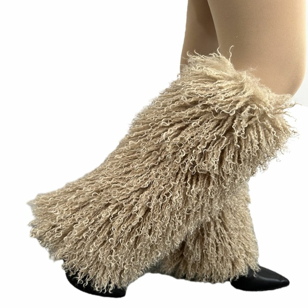 Гольфы, Шерстяной чехол для ботинок на волосатую ногу-хаки