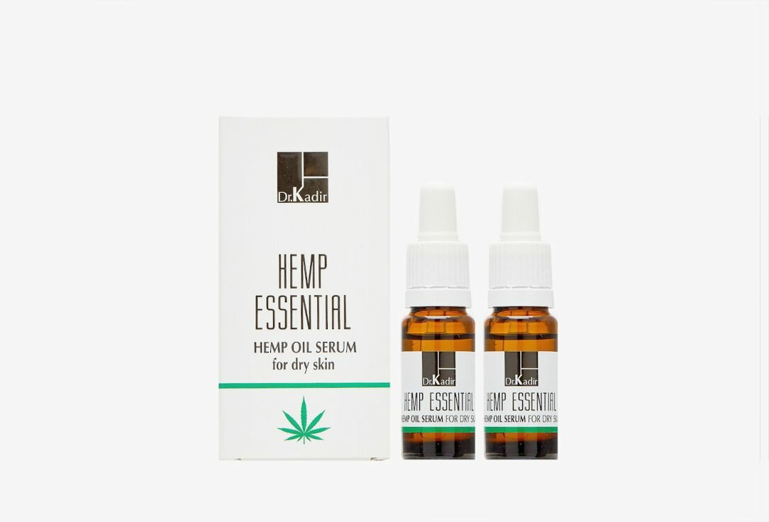 Конопляная сыворотка для сухой кожи DR. KADIR HEMP ESSENTIAL OIL-SERUM 10 мл