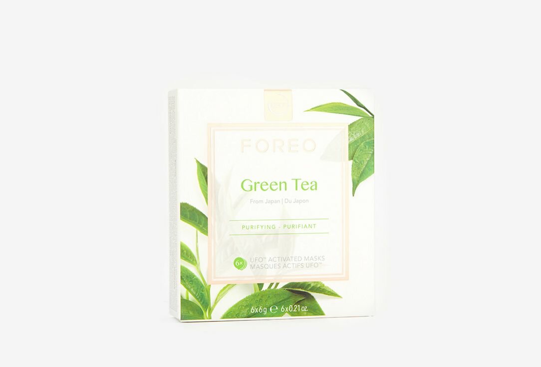Очищающая маска для комбинированной кожи FOREO Green tea
