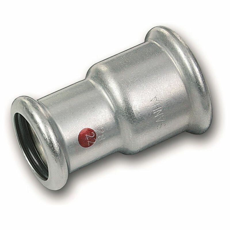 Муфта 54-35, Sanha Therm, 24240, пресс-пресс, сталь (цинк)