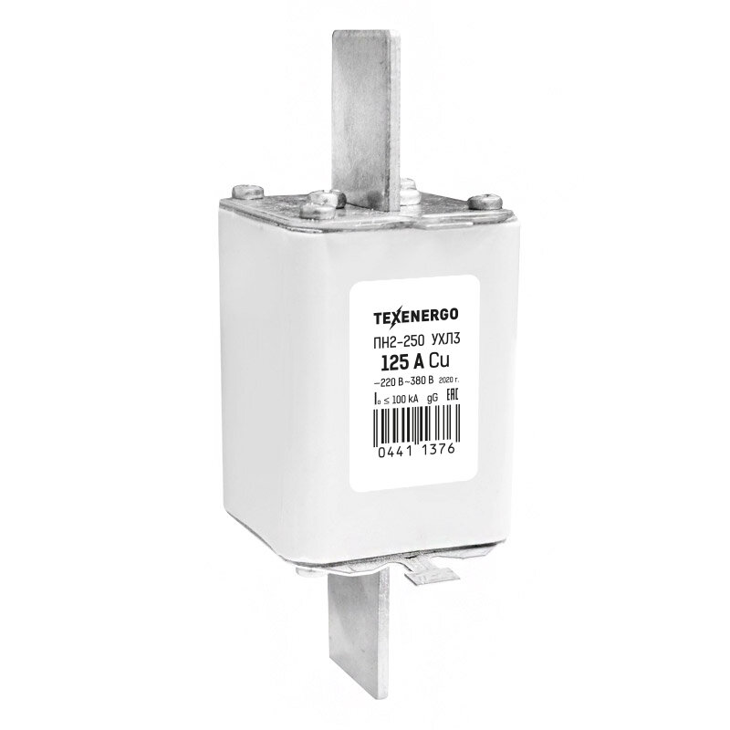 Плавкая вставка ПН2 250/125А медь PN2-250-125Cu