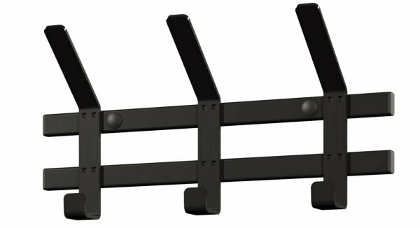 Вешалка настенная "торонто 3" (Черный) 34x8,5x16,8