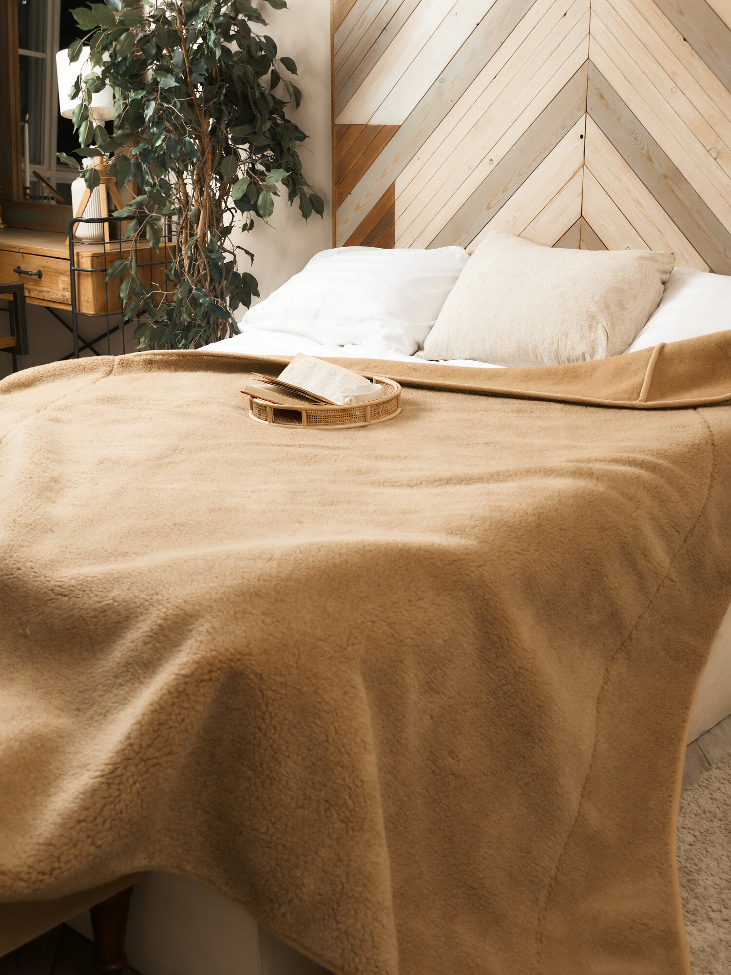 Плед меховой двухсторонний