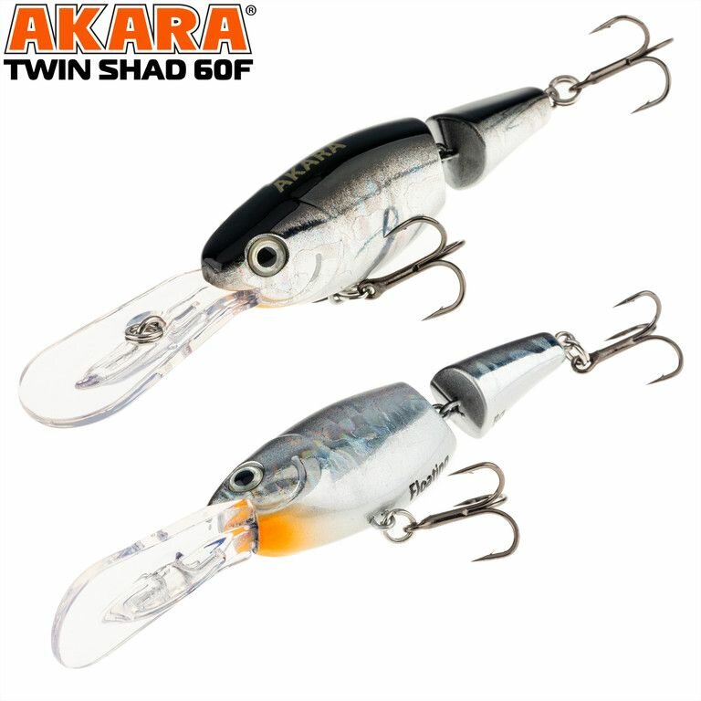 Воблер Akara Twin Shad 60F TS60F-A83