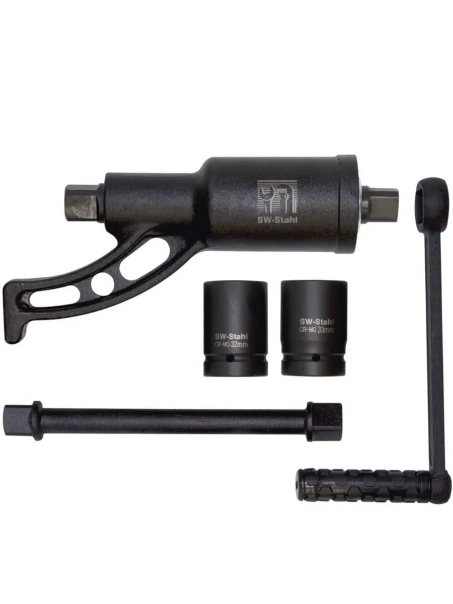 Гайковерт ручной механический с редуктором 1" головка 32-33