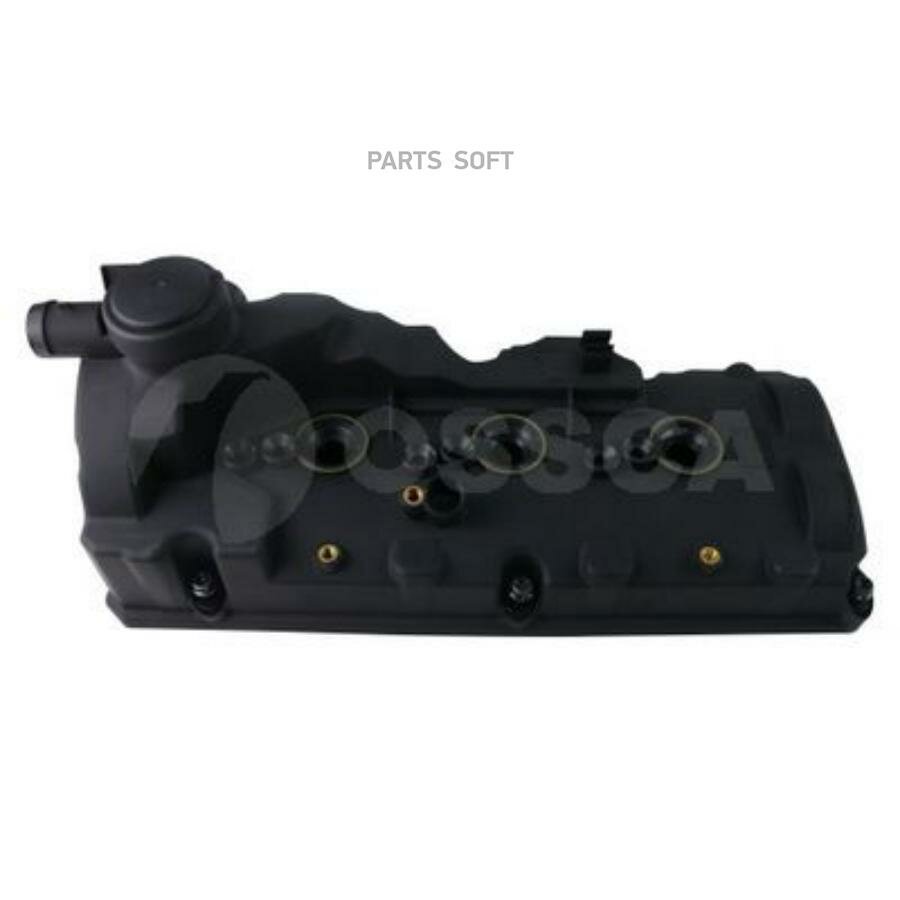 65974 OSSCA Крышка клапанная с прокладкой (1-3 цил)-пластик / AUDI A4,5,6,7,8, Q5, Q7 , PORSCHE Cayenne, Macan, Panamera, VW Touareg 3.0TDI 10~
