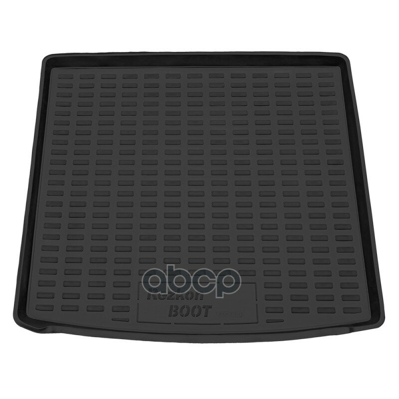 Коврик багажника Renault Kaptur 4x4 2016-> г. в. Rezkon (пластик, черный) Rezkon арт. 5029035100