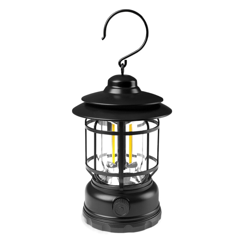 Фонарь Douyin, для кемпинга, перезаряжаемый, зеленый, белый свет, пламя