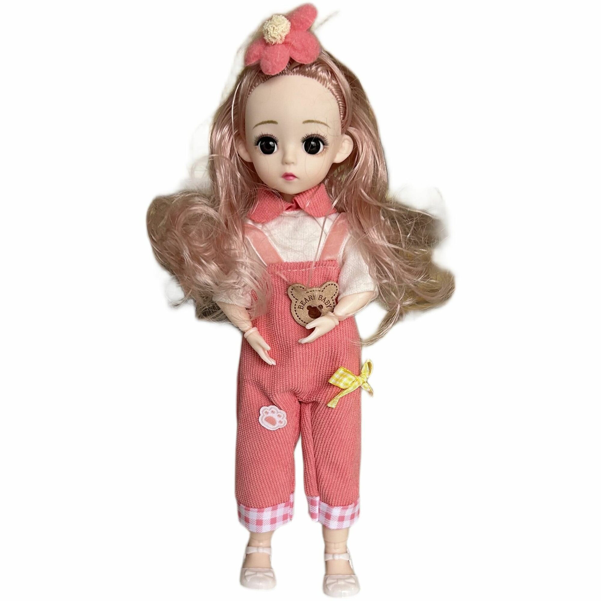 Кукла шарнирная, рост 29см, (Без подарочной коробки)
