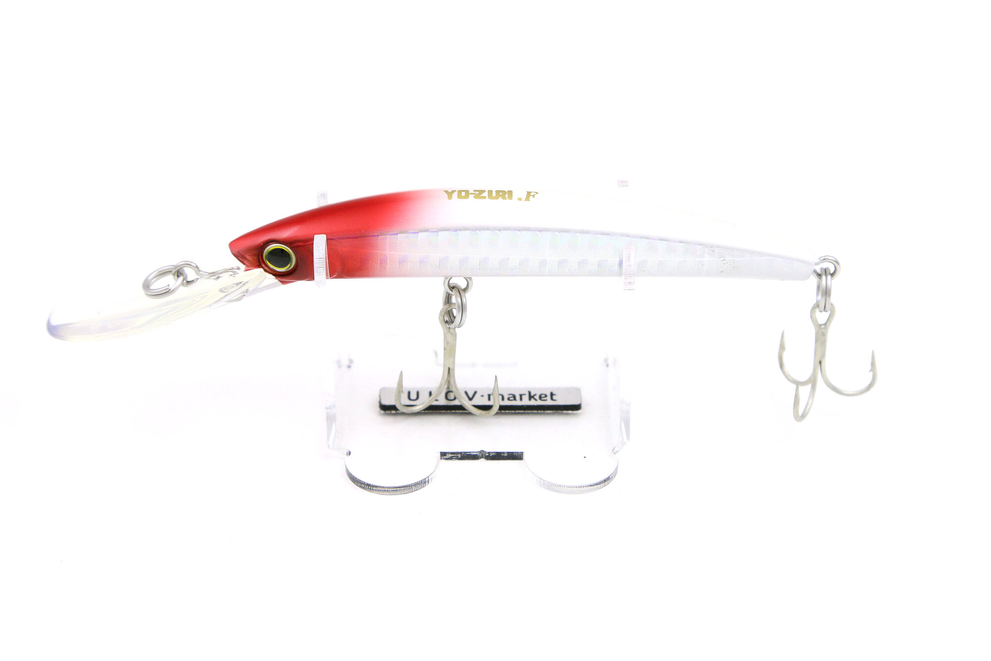 Воблер YO-ZURI Crystal Minnow DD 90F 9.5г Загл.2,0-4,5м R1134 #HRH