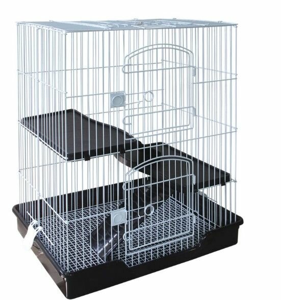 Клетка Triol C5-1W для мелких животных, белая, 610*460*770мм
