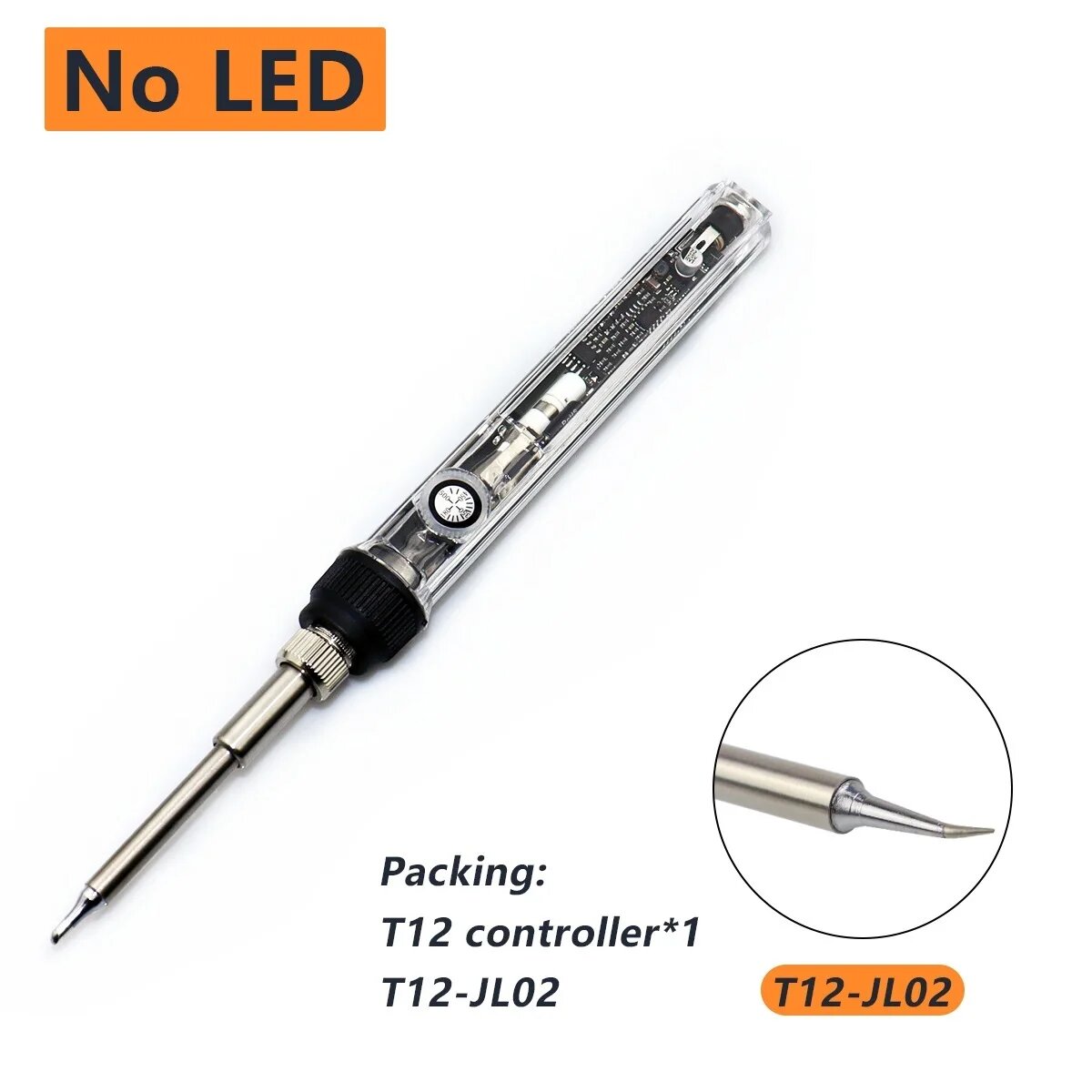 T12 мини-паяльник 72Вт With T12-JL02 Tip