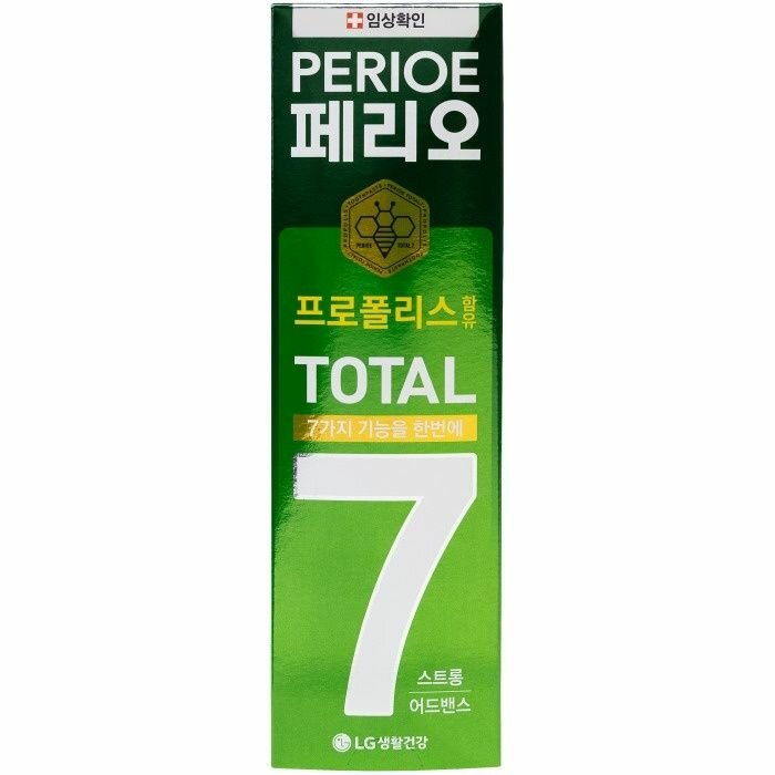 Зубная паста Perioe Total 7 strong, комплексного действия, 120 г (10786042)