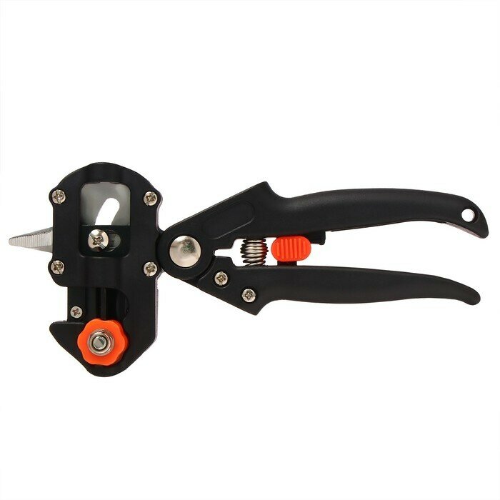 Секатор прививочный, 12" (30.5 см), 2 насадки, с пластиковыми ручками, Greengo