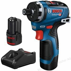 Аккумуляторная дрель-шуруповерт Bosch GSR 12V-35 HX, 2х3,0Ач, GAL12V-40 (06019J9101)