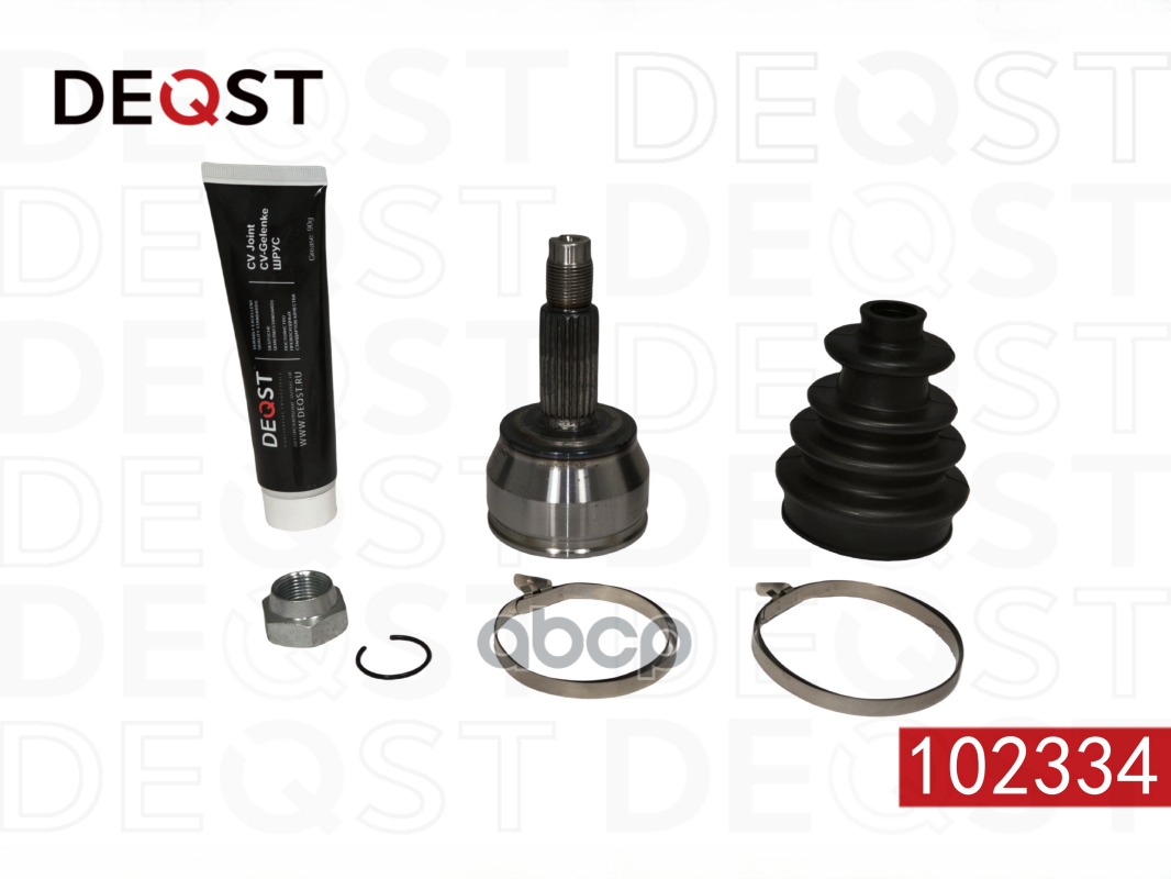 ШРУС FORD ESCORT/FIESTA 1.1/1.3 89-99 наружный DEQST арт. 102334