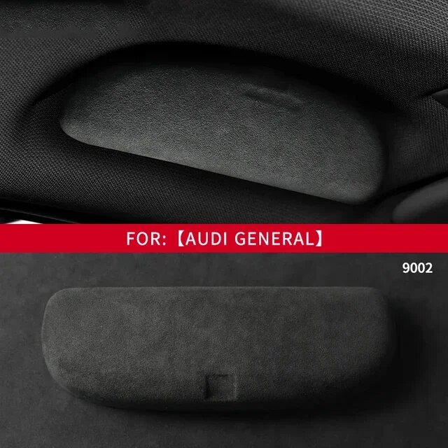 Черный чехол для очков Audi A3 A4 A6 A6L A8L A5 Q3 Q5L Q7 Q8