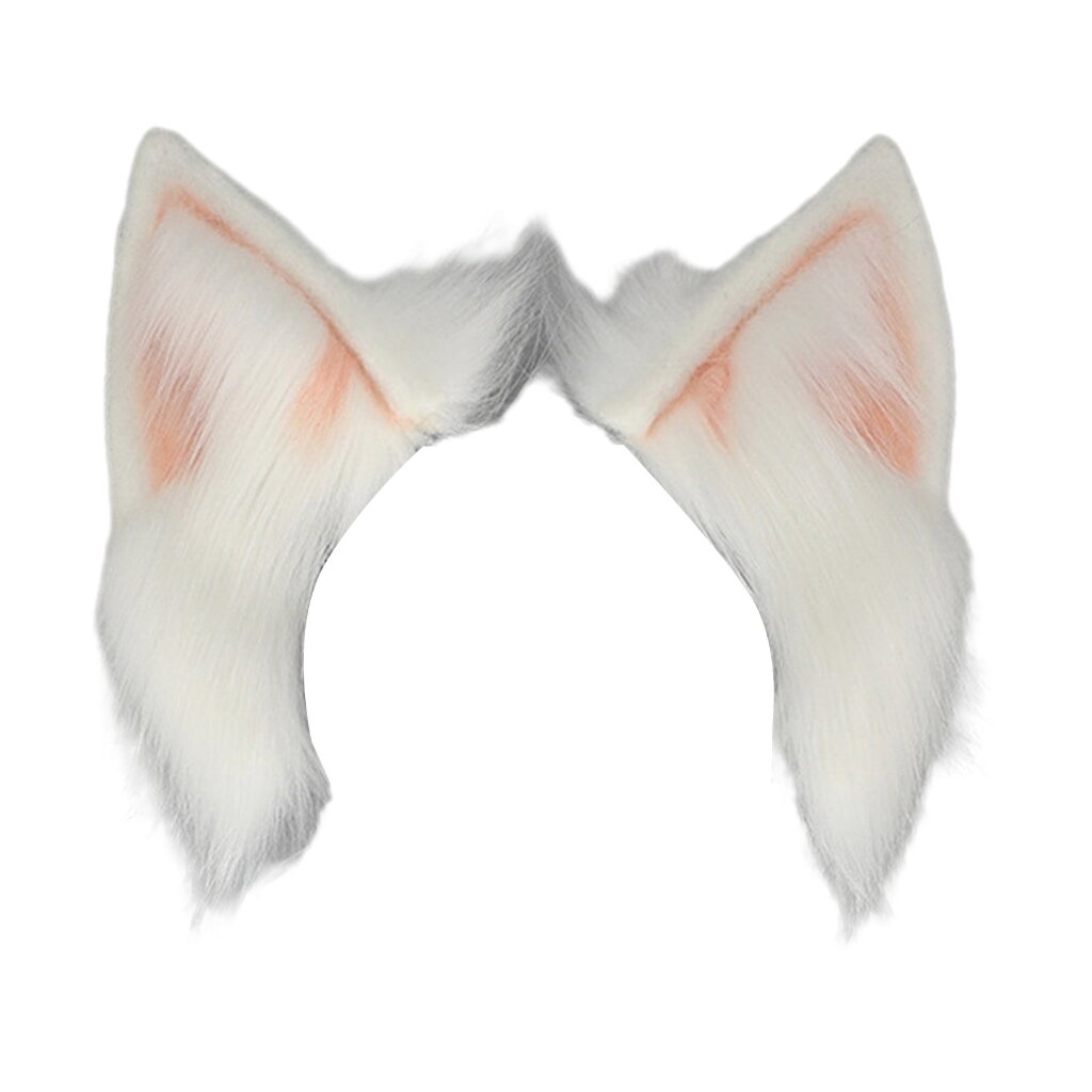 Lovely Cat Girls Cosplay Kitten Halloween Party Costume Dynamic Ear Headdress