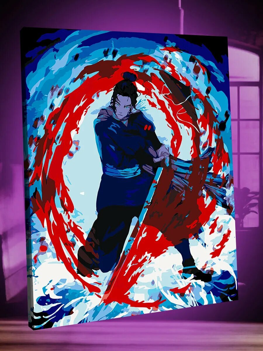 Картина по номерам Голубоглазый самурай