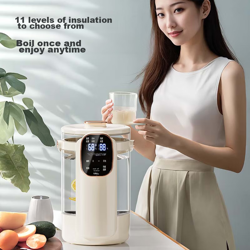 CHIGO Electric Kettle, Constant Temperature Electric Water Kettle with Multiple Temperature Settings, Home Desktop Small All-In Water Boiler And Dispenser, 3L Large Capacity Glass Water Kettle, RC-K30A