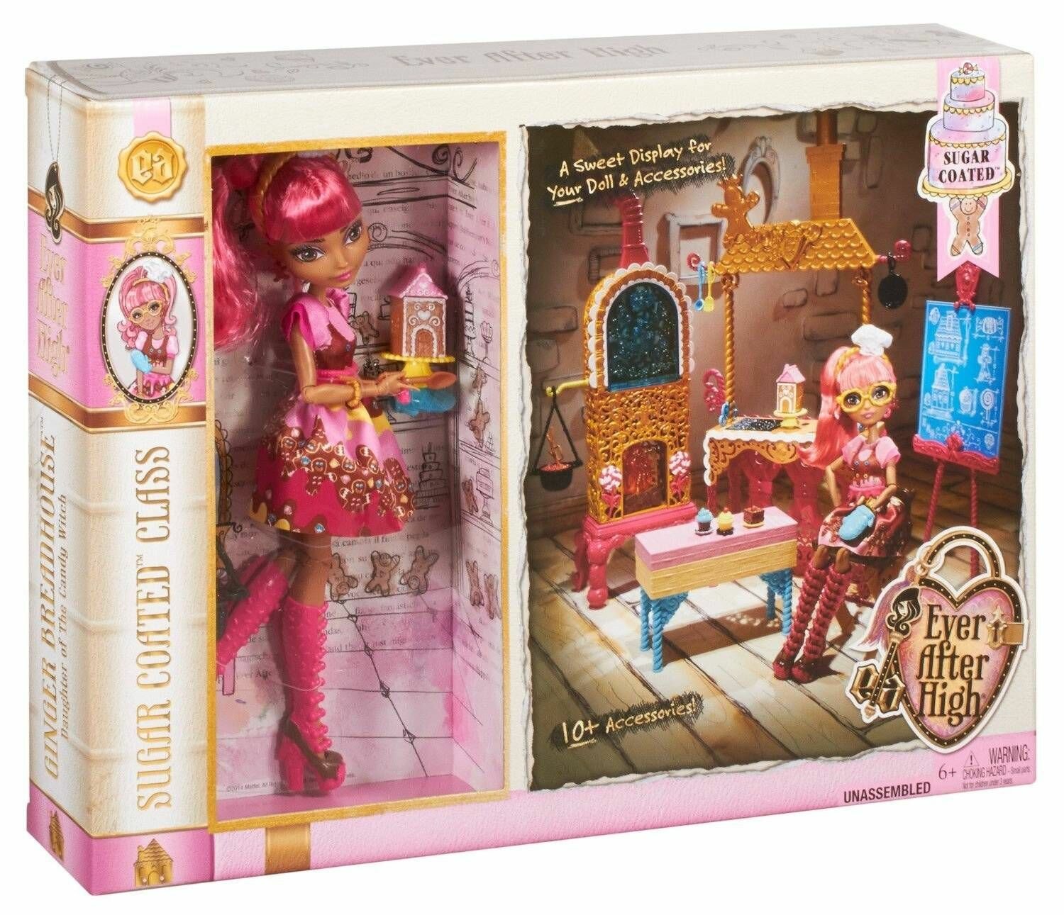 Набор Ever After High Кукла Джинжер Бридхаус из школы Эвер афтер Хай серия покрытые сахаром