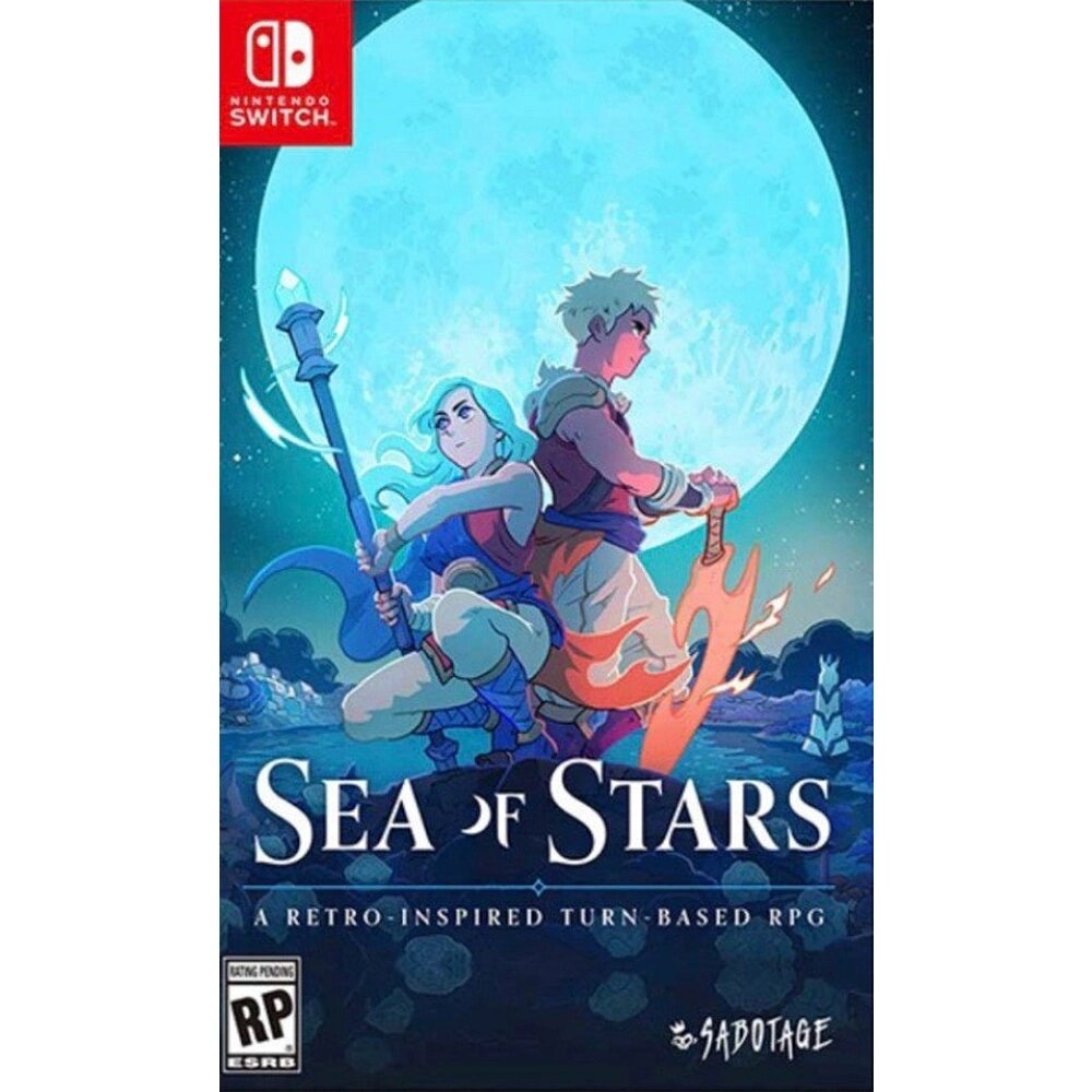 Игра "Sea of Stars", для Nintendo Switch, от 12 лет, экшн/приключения/RPG