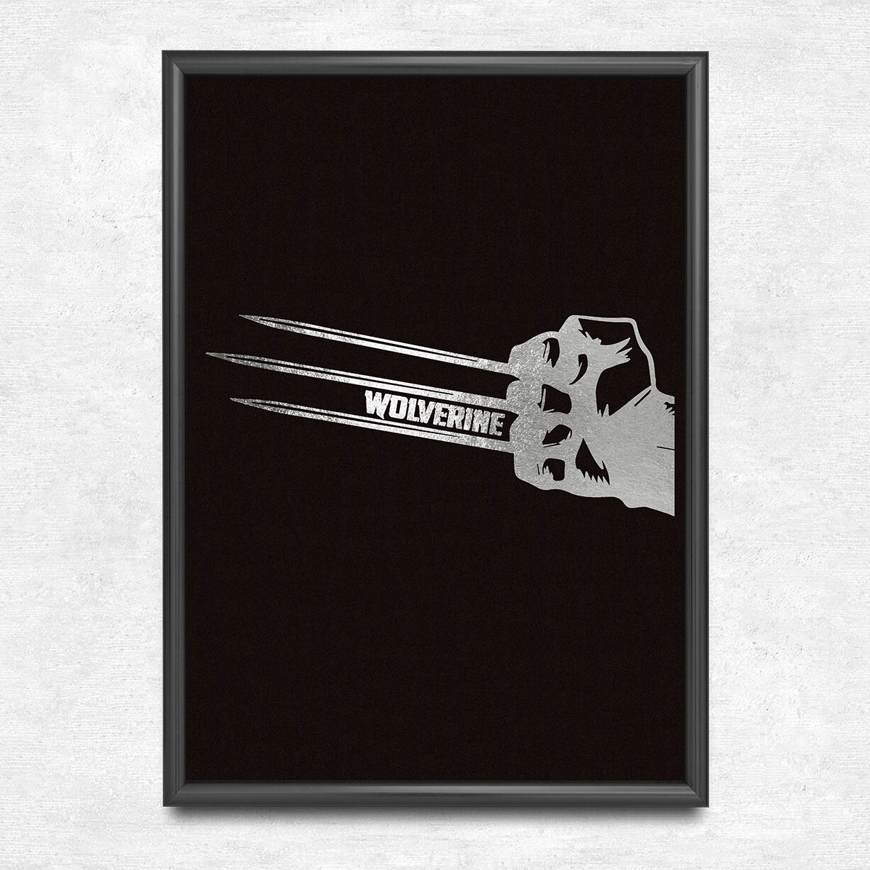 Постер Росомаха / плакат для интерьера Wolverine. Марвел, Marvel, комиксы, фильмы, Логан