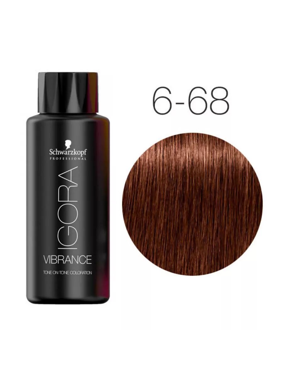 Schwarzkopf IGORA VIBRANCЕ 6-68 Краска для волос 60мл