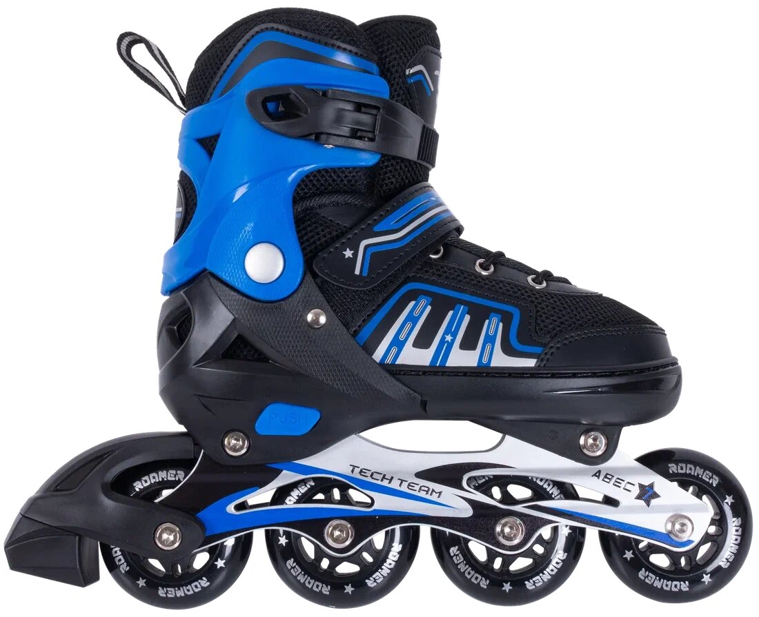 Ролики TechTeam Roamer р.34-37 (M) blue