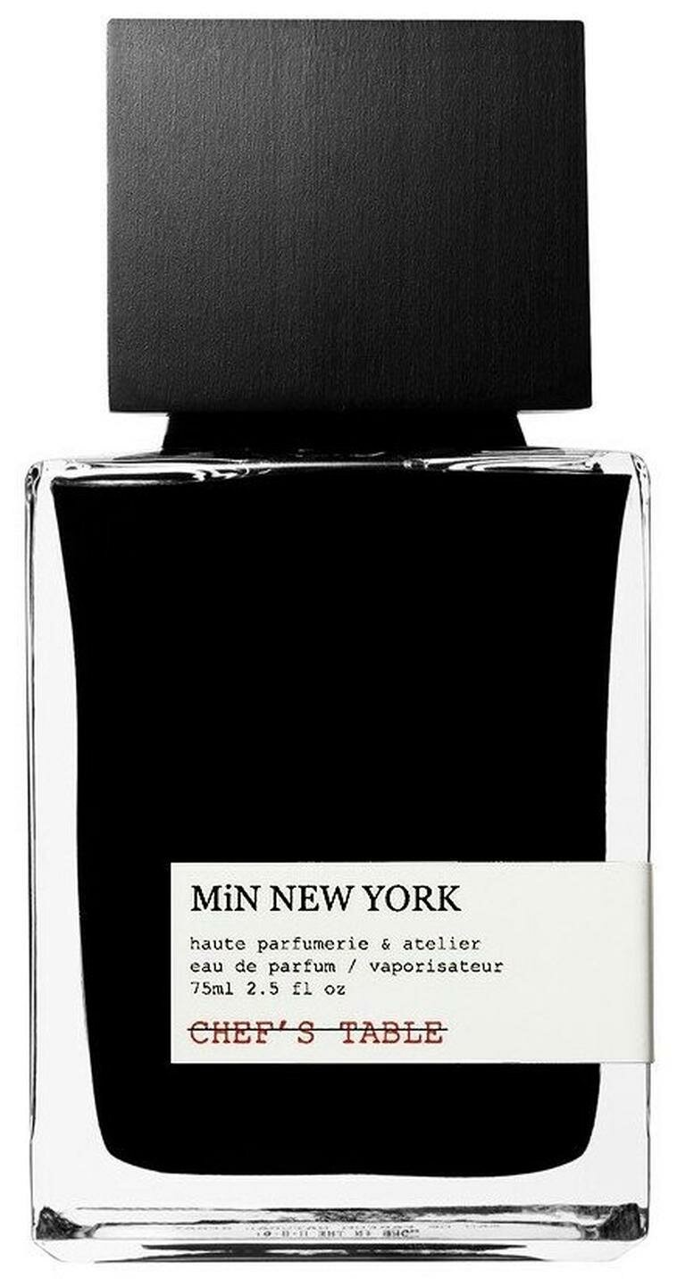 Парфюмерная вода MiN New York Chef's Table, объем 75 мл, аромат унисекс