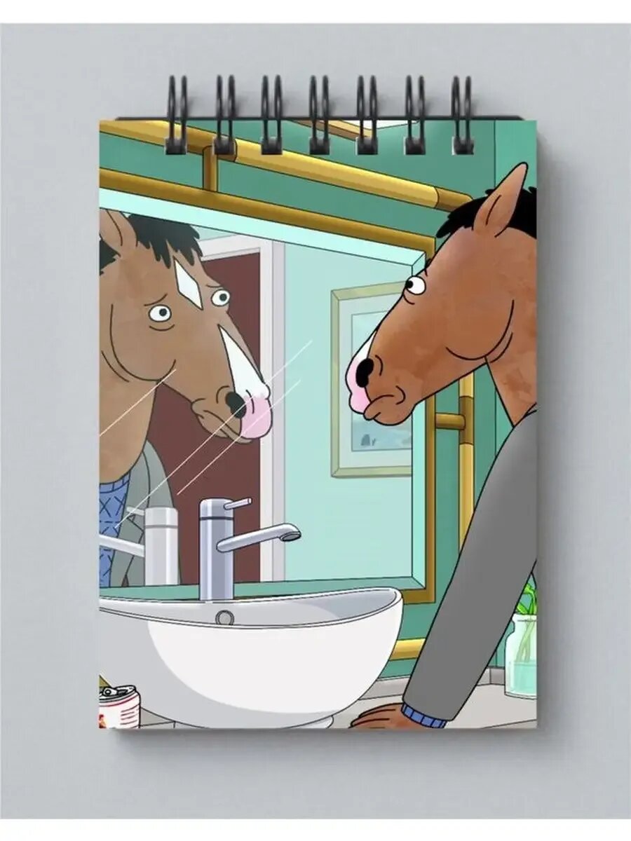 Блокнот Конь БоДжек/A6