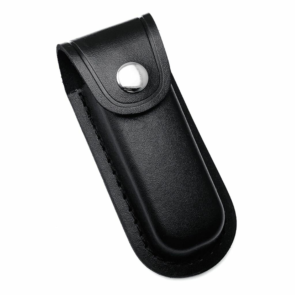 Кожаные ножны для карманного ножа надежная защита, удобное крепление на пояс и стильный аксессуар для охоты, туризма и повседневного использования
