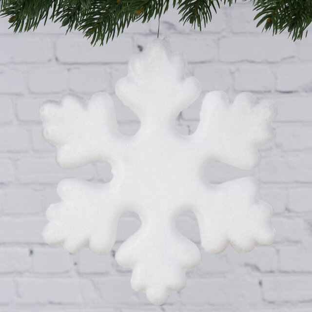 Елочная игрушка Снежинка Грейс 20 см, Kaemingk, 470055-1